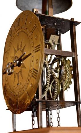 French Early Single Hand Lantern Clock - Renaissance Antiques
