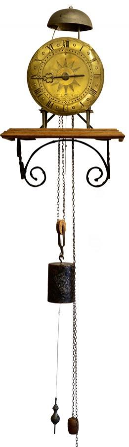 French Early Single Hand Lantern Clock - Renaissance Antiques